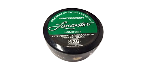 FUMO TABACO MASCAR LANCASTER LONG CUT WINTERGREEN 34G | Tabacaria Trevo