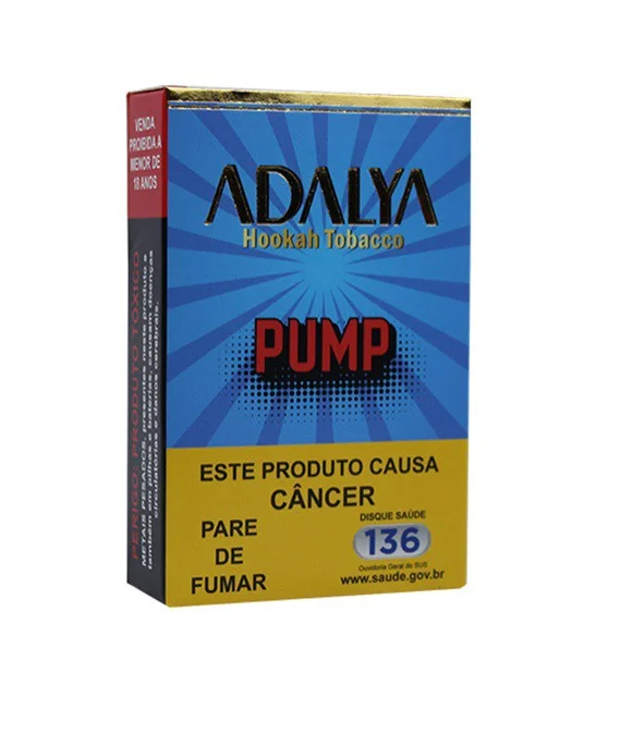 ADALYA PUMP (MARACUJA, FRAMBOESA E LIMAO GELADO) 50G | Tabacaria Trevo