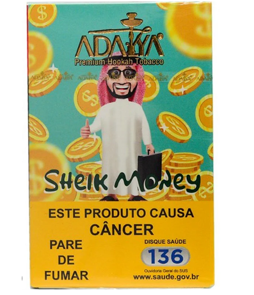 ADALYA COMICS SHEIK MONEY (ABACAXI CITRICO) 50G | Tabacaria Trevo