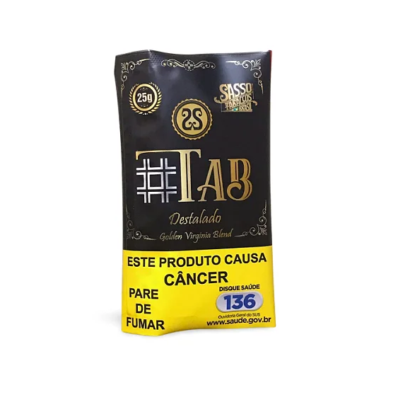 FUMO SASSO TAB HASH VIRGINIA BLEND 25G | Tabacaria Trevo