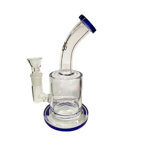 BONG VIDRO DAB V8 GLASS 18CM | Tabacaria Trevo