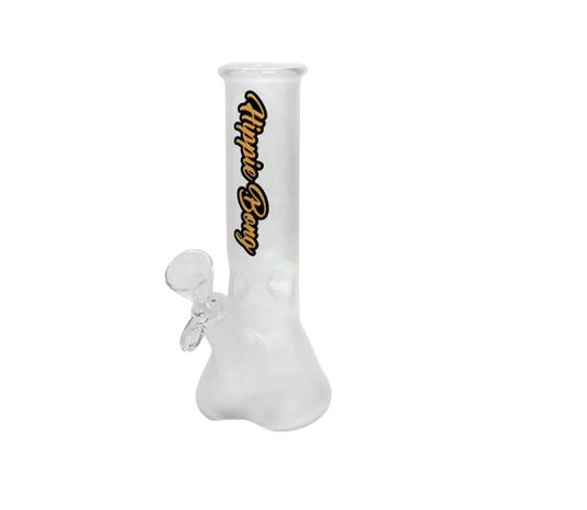 BONG HIPPIE BONG SANDBLAST 20CM - AMARELO | Tabacaria Trevo