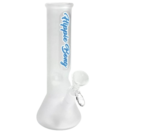 BONG HIPPIE BONG SANDBLAST 20CM - AZUL | Tabacaria Trevo