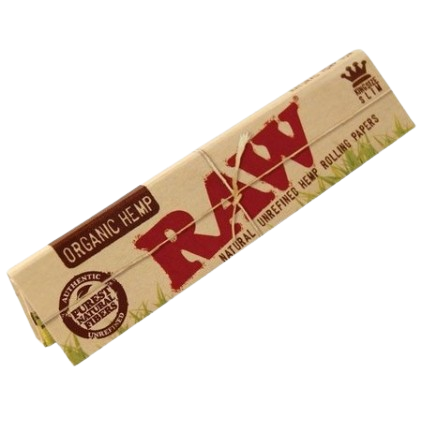 SEDA RAW ORGANIC HEMP KING SLIM 110X44MM C/32 | Tabacaria Trevo