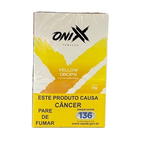 ONIX YELLOW DROPS (MANGA E MARACUJA) 50G | Tabacaria Trevo