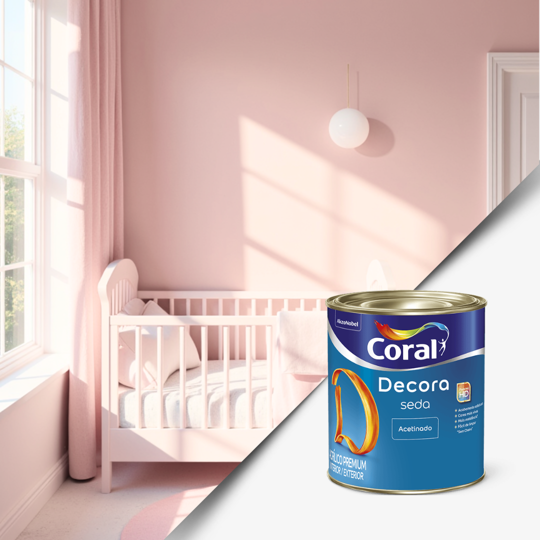 Coral Decora Seda Acetinado Diversas Cores 0,9L | TINTAS FISCHER