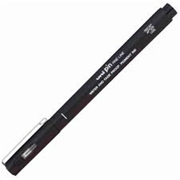 CANETA UNI PIN FINE LINE 0.6 PRETA CIS | Papelaria Rio Madeira