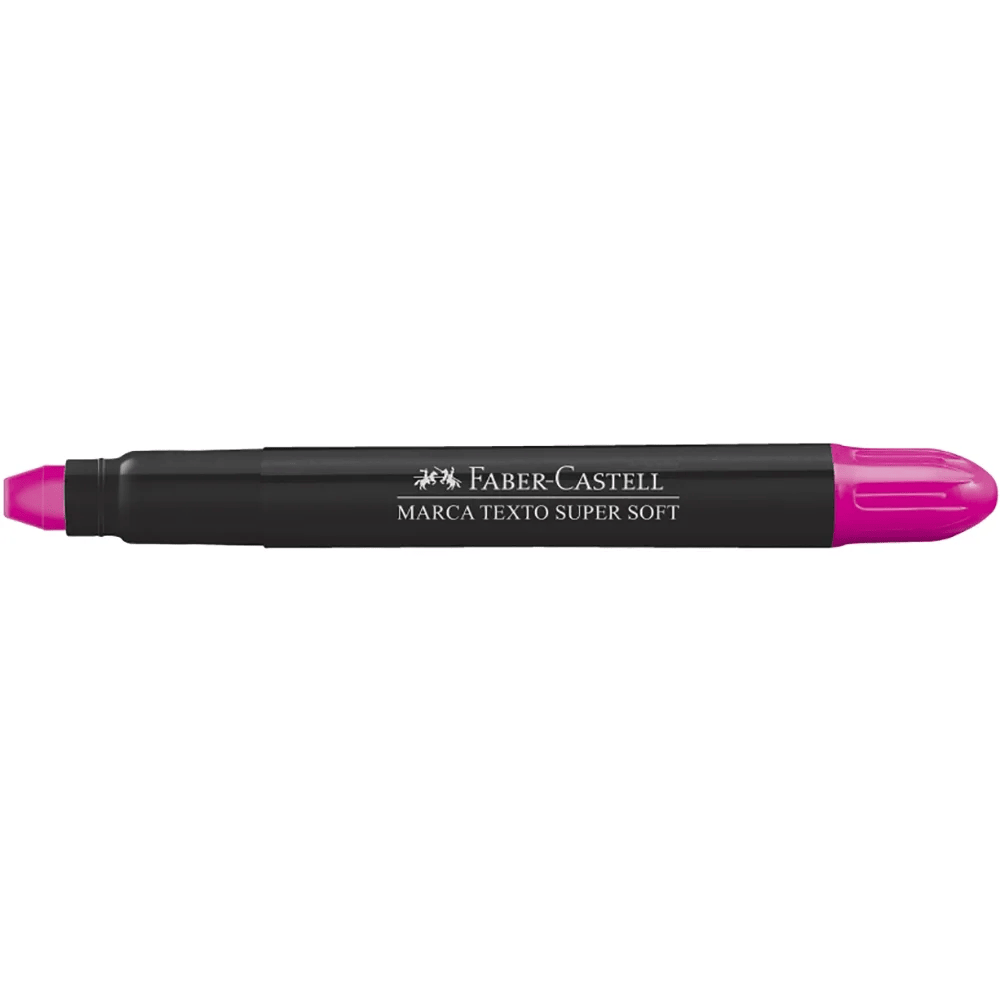 MARCA TEXTO GEL ROSA FABER CASTELL | Papelaria Rio Madeira