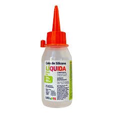 COLA SILICONE LIQUIDA 60ML DP60 UND - JOCAR OFFICE | Papelaria Rio Madeira