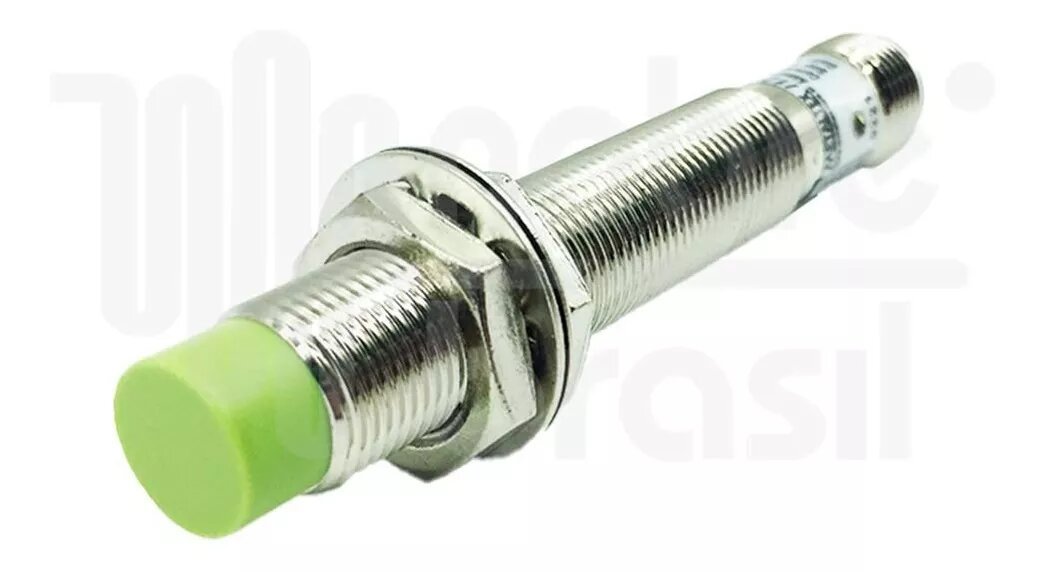 SENSOR INDUTIVO NÃO FACEADO M12 - SN: 4MM - PNP C/ CONECTOR M12 - 1NA + 1NF | Eletro Alles