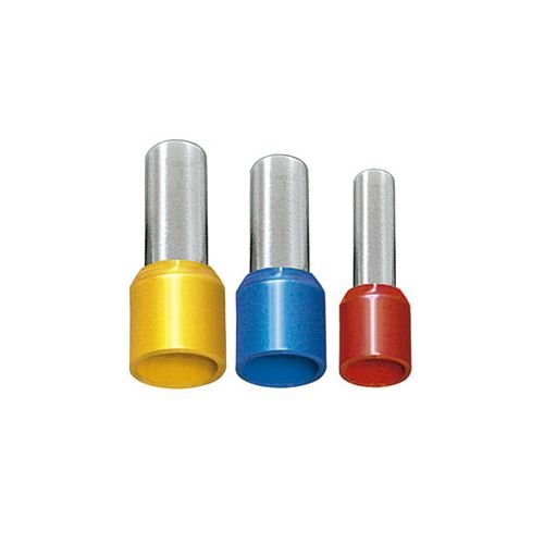 TERMINAL TUBULAR PRÉ ISOLADO TIPO ILHOS 0,75MM | Eletro Alles