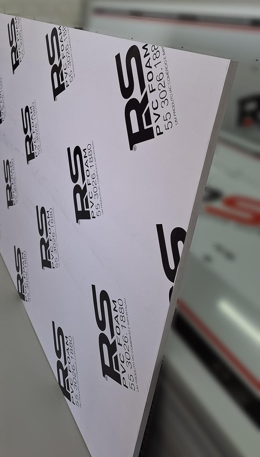 PVC EXPANDIDO RS PVC FOAM - 1,22X2,44 - 10MM | RS Importa