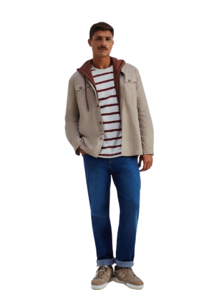 Calça Jeans Básica Reta Tradicional Hering (H1MV-EJ-1D) | Genko