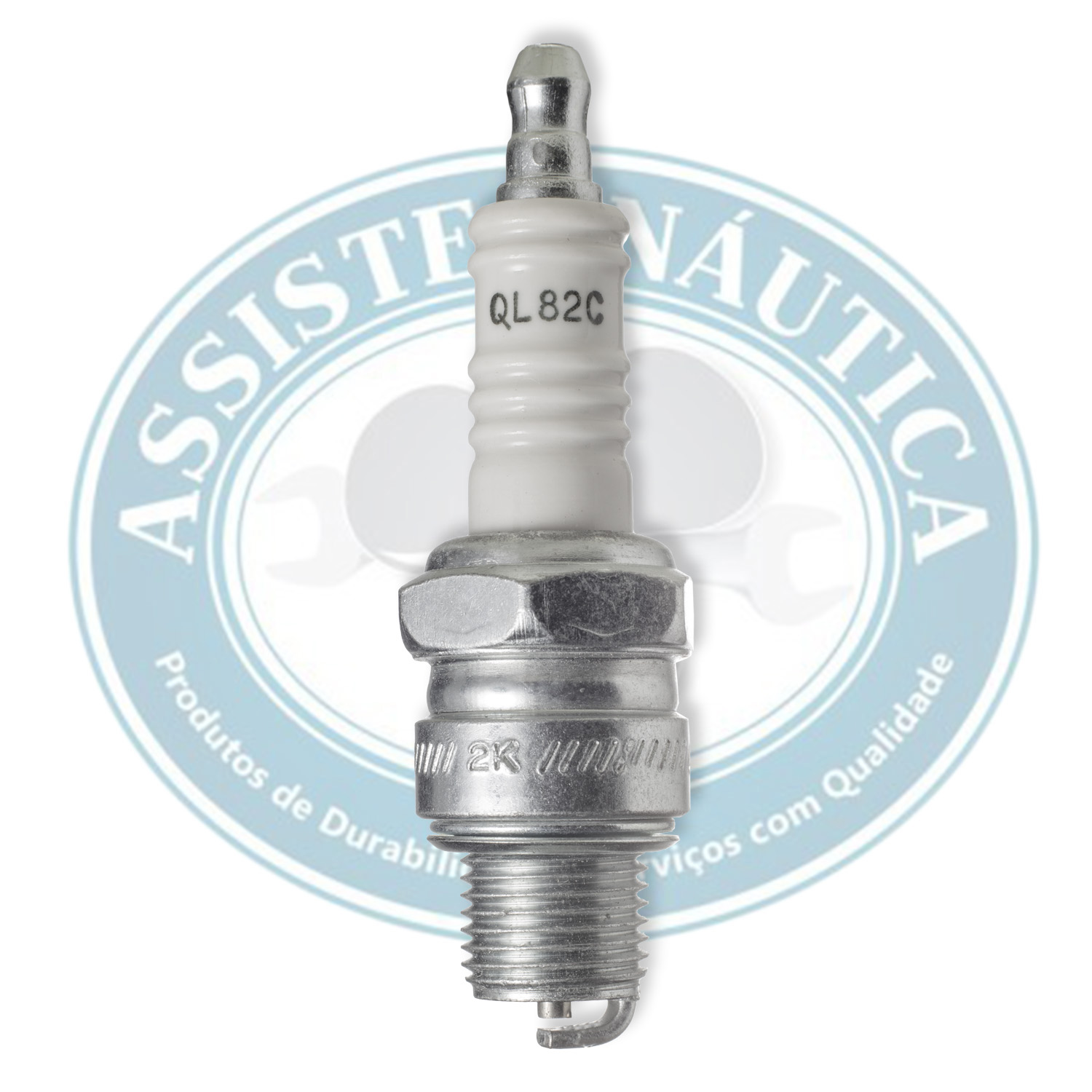 VELA DE IGNIÇÃO - QL82C | Assistec Nautica - Navegarebom