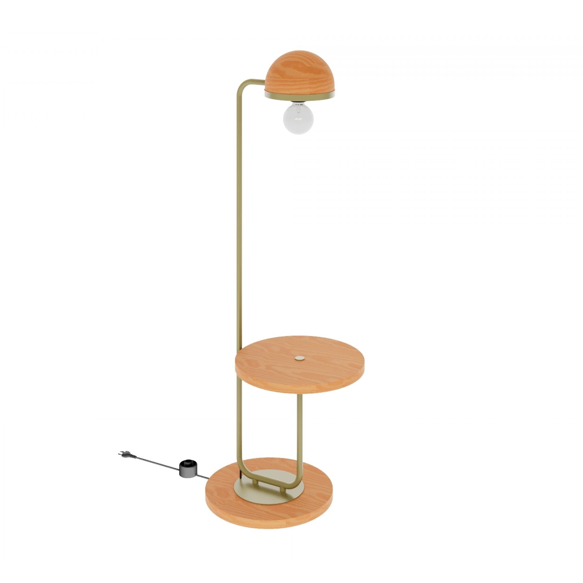 MESA LUMINÁRIA CHARLES - RUDNICK | Yellow Shop Online