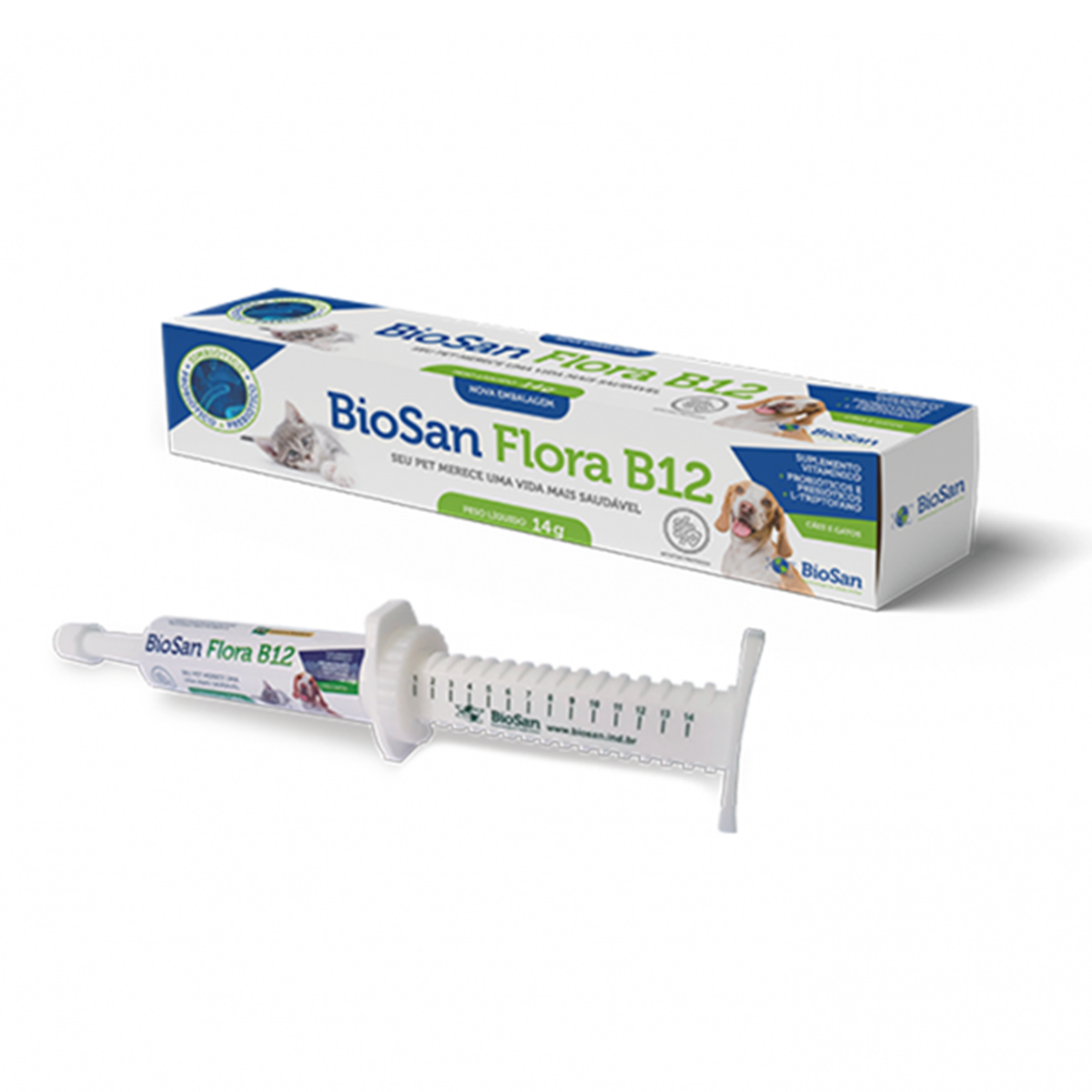 BIOSAN FLORA B12 14g | CANICAT