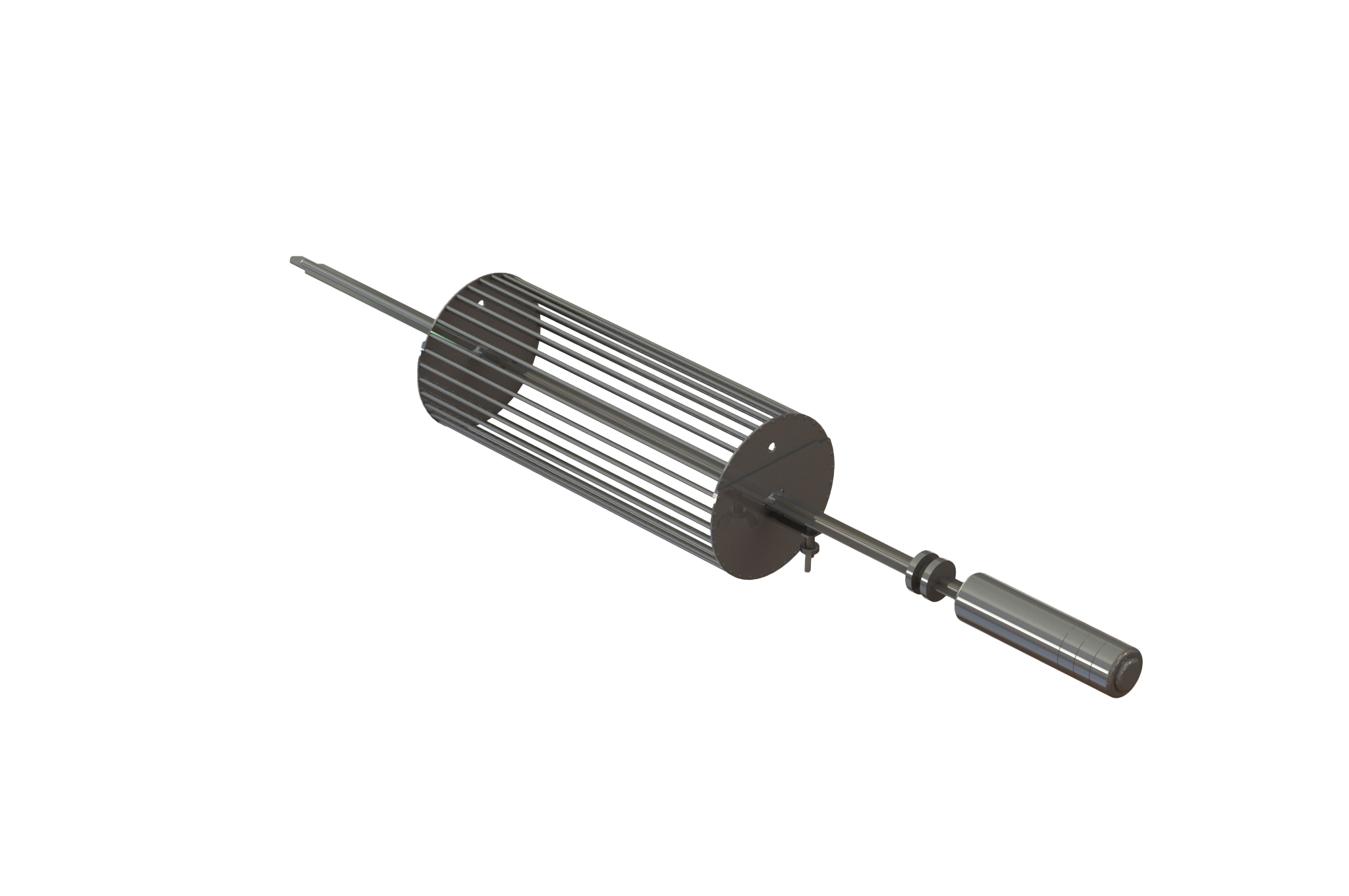 Grelha Tambor Média INOX - Linha Premium | Fogo em Brasa