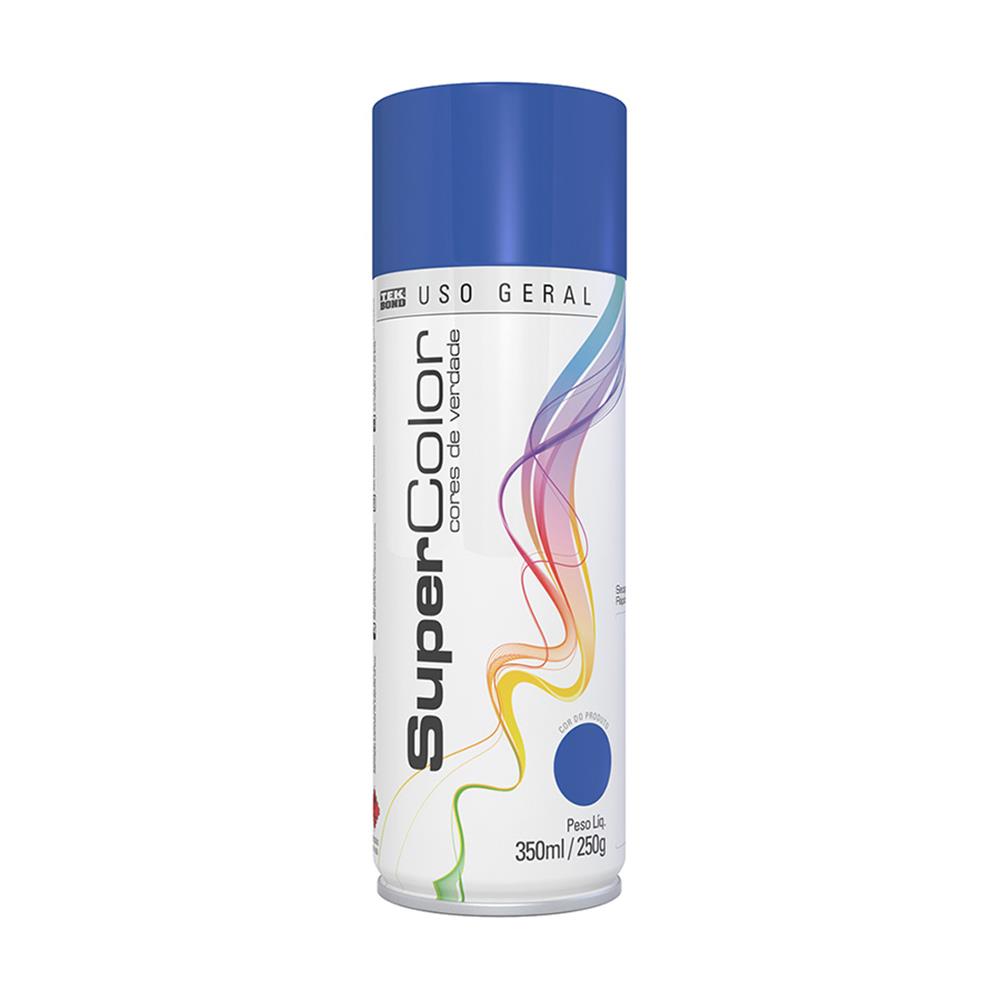 TINTA SPRAY SUPER COLOR USO GERAL - 338 350ML 250G PLATINA | Lojas Linna