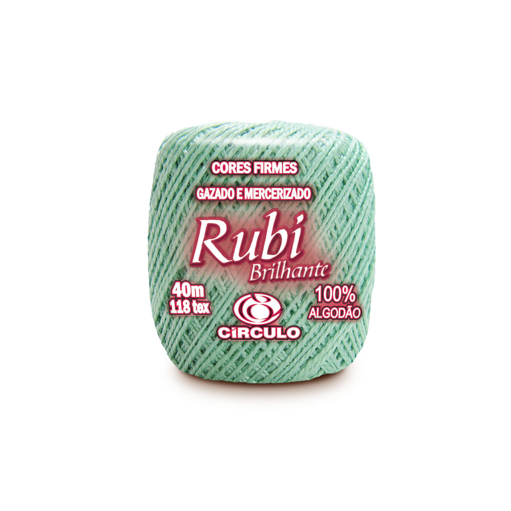 LINHA RUBI 100%ALGODÃO 58998 40M AZUL TURQUESA 2258 | Lojas Linna