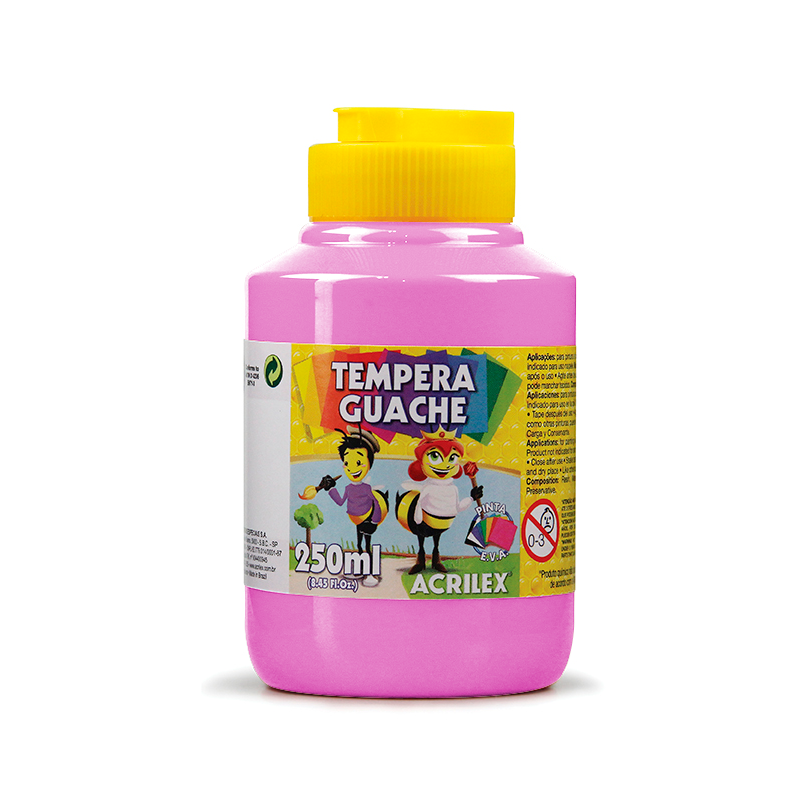 TINTA TÊMPERA GUACHE 020250505 250ml AMARELO OURO
