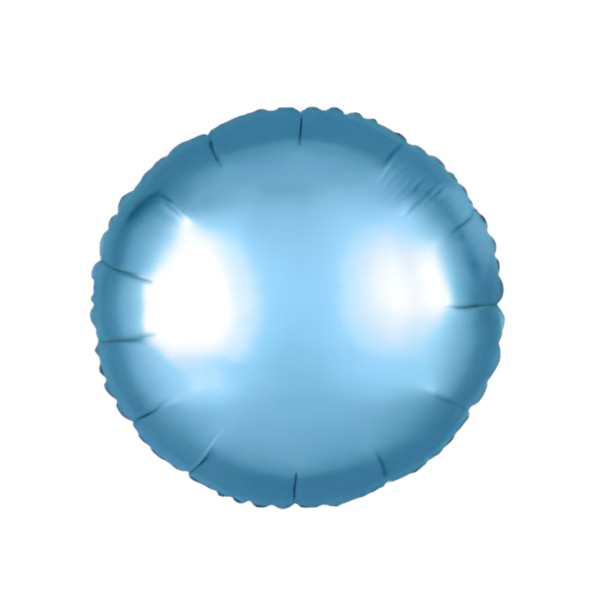 BALÃO REDONDO - AZUL CLARO - 25CM - 1UN