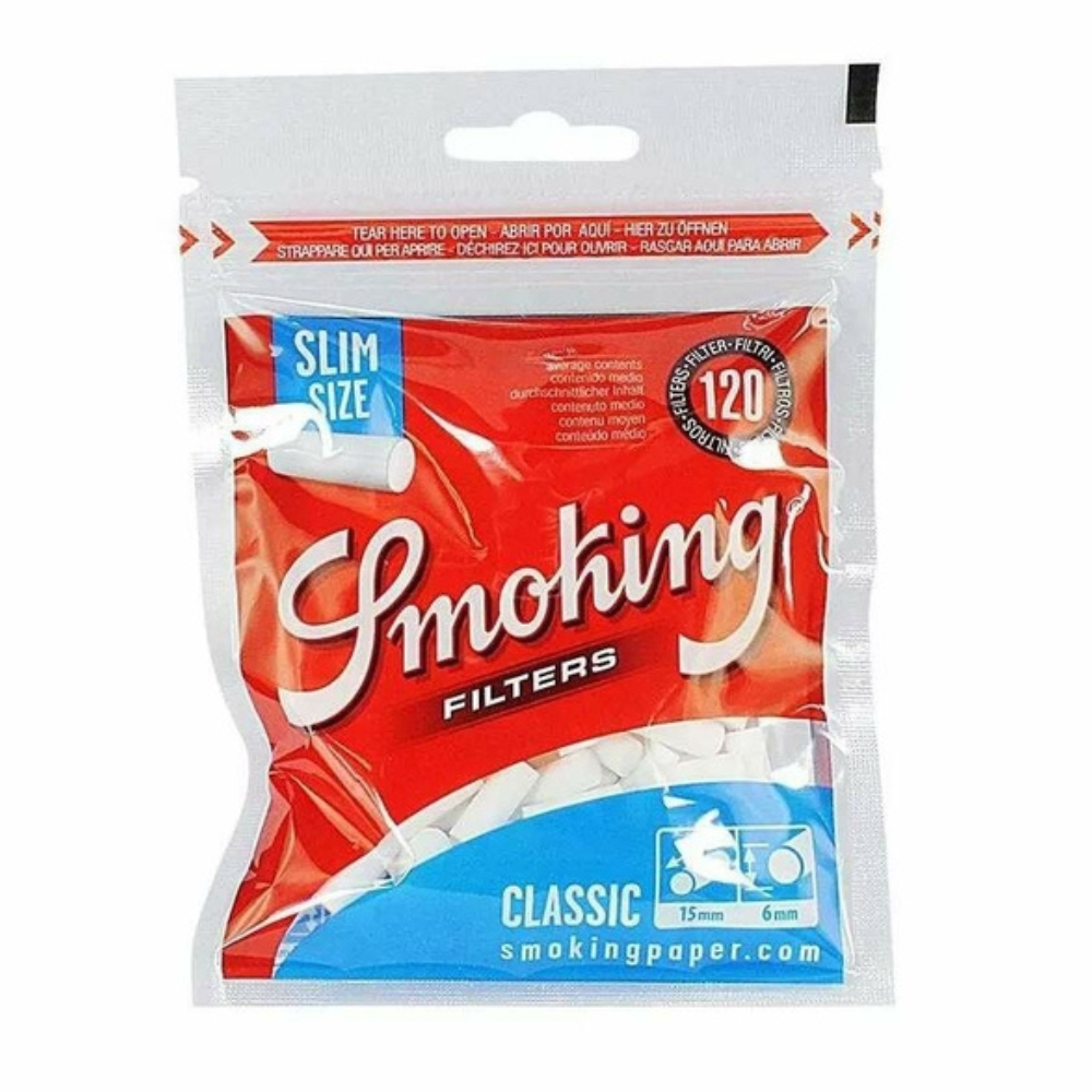 FILTRO SMOKING SLIM CLASSIC | Spliff house ltda