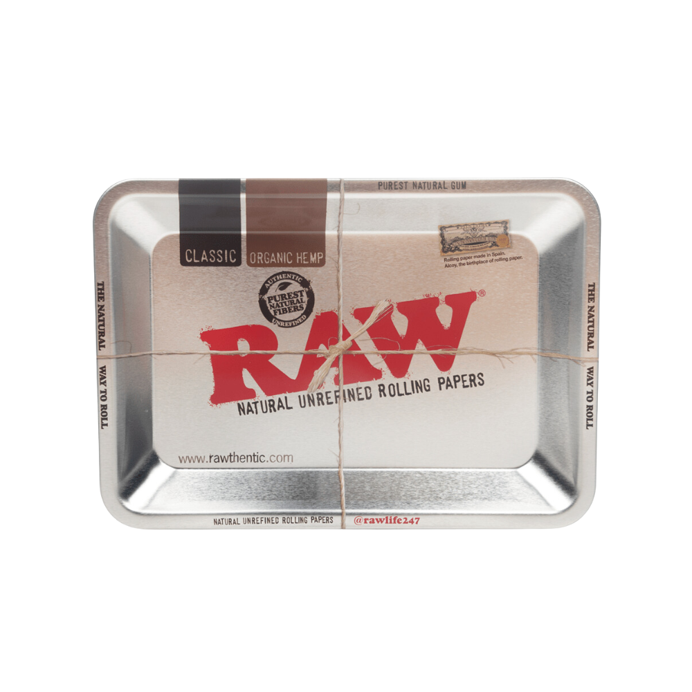 BANDEJA RAW SILVER PEQUENA | Spliff house ltda