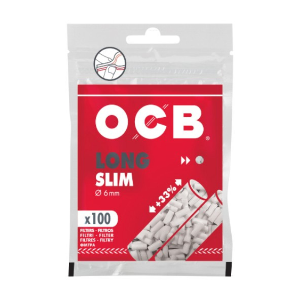 FILTRO OCB LONG SLIM | Spliff house ltda
