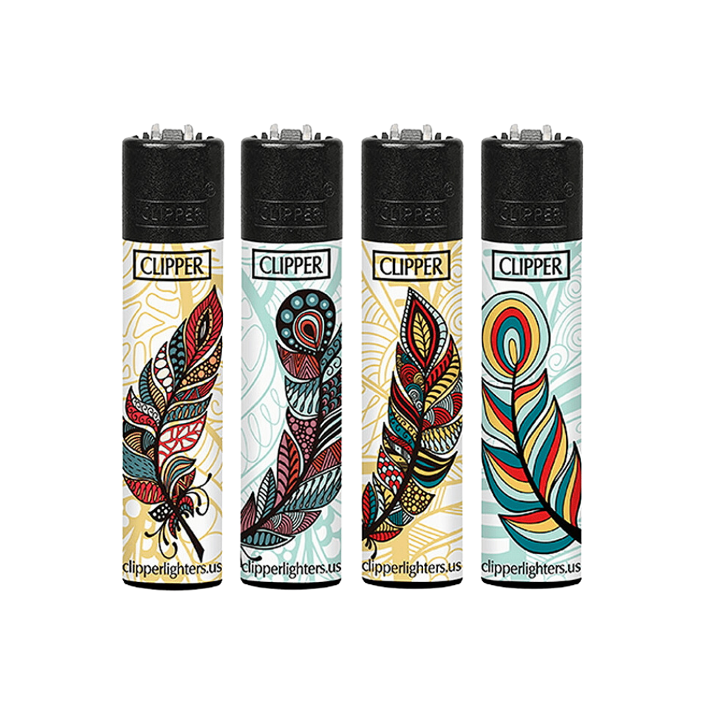 ISQUEIRO CLIPPER - FEATHER | Spliff house ltda