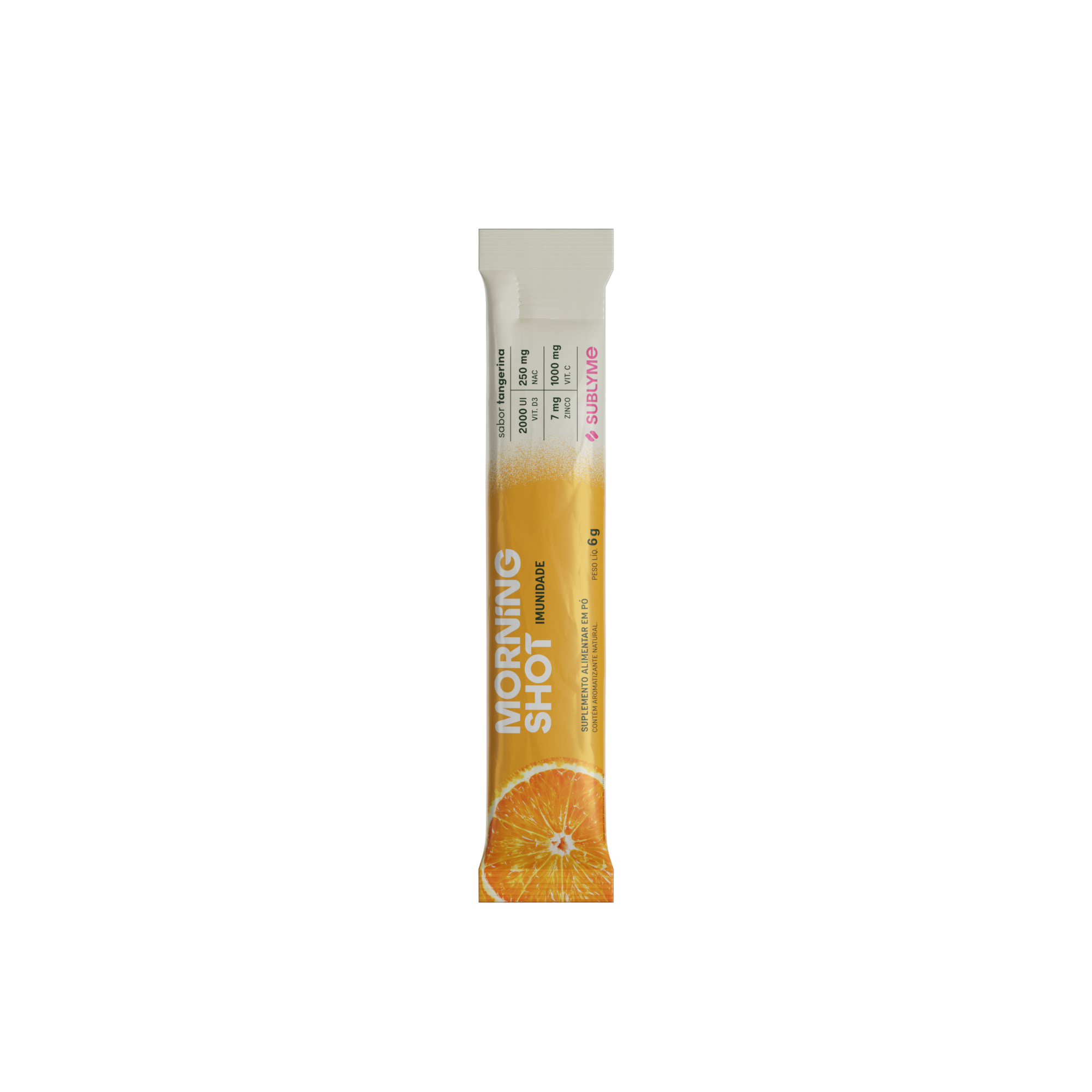 MORNING SHOT SACHE 84G TANGERINA | SEVEN NUTRITION & FITNESS
