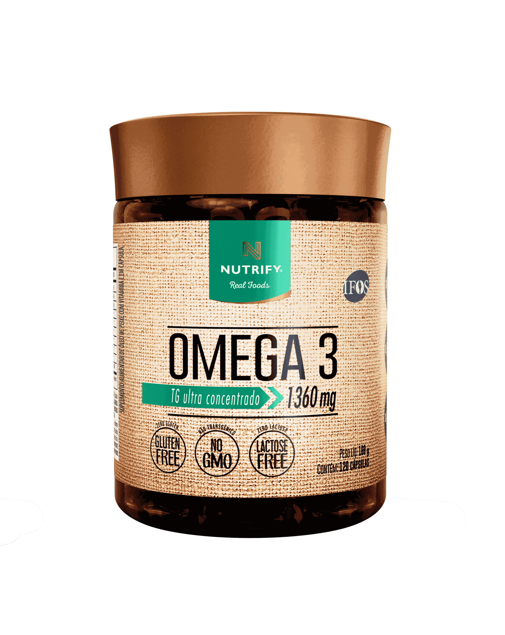 NUTRIFY OMEGA 3 120 CAPS | SEVEN NUTRITION & FITNESS