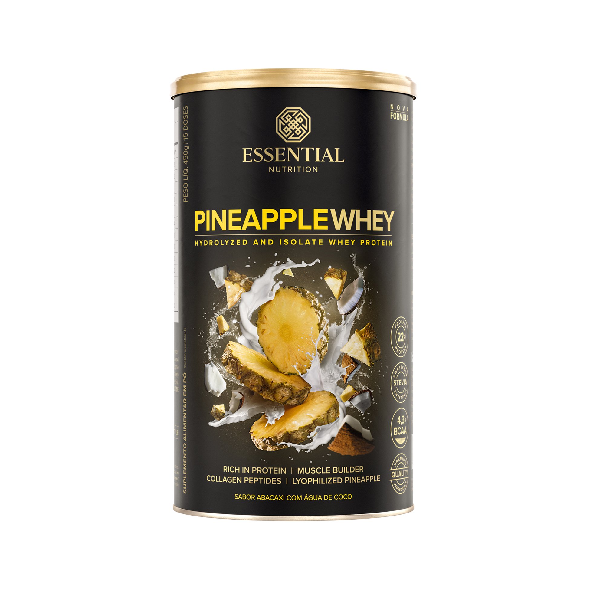 ESSENTIAL WHEY PROTEIN 510G PINEAPPLE | SEVEN NUTRITION & FITNESS