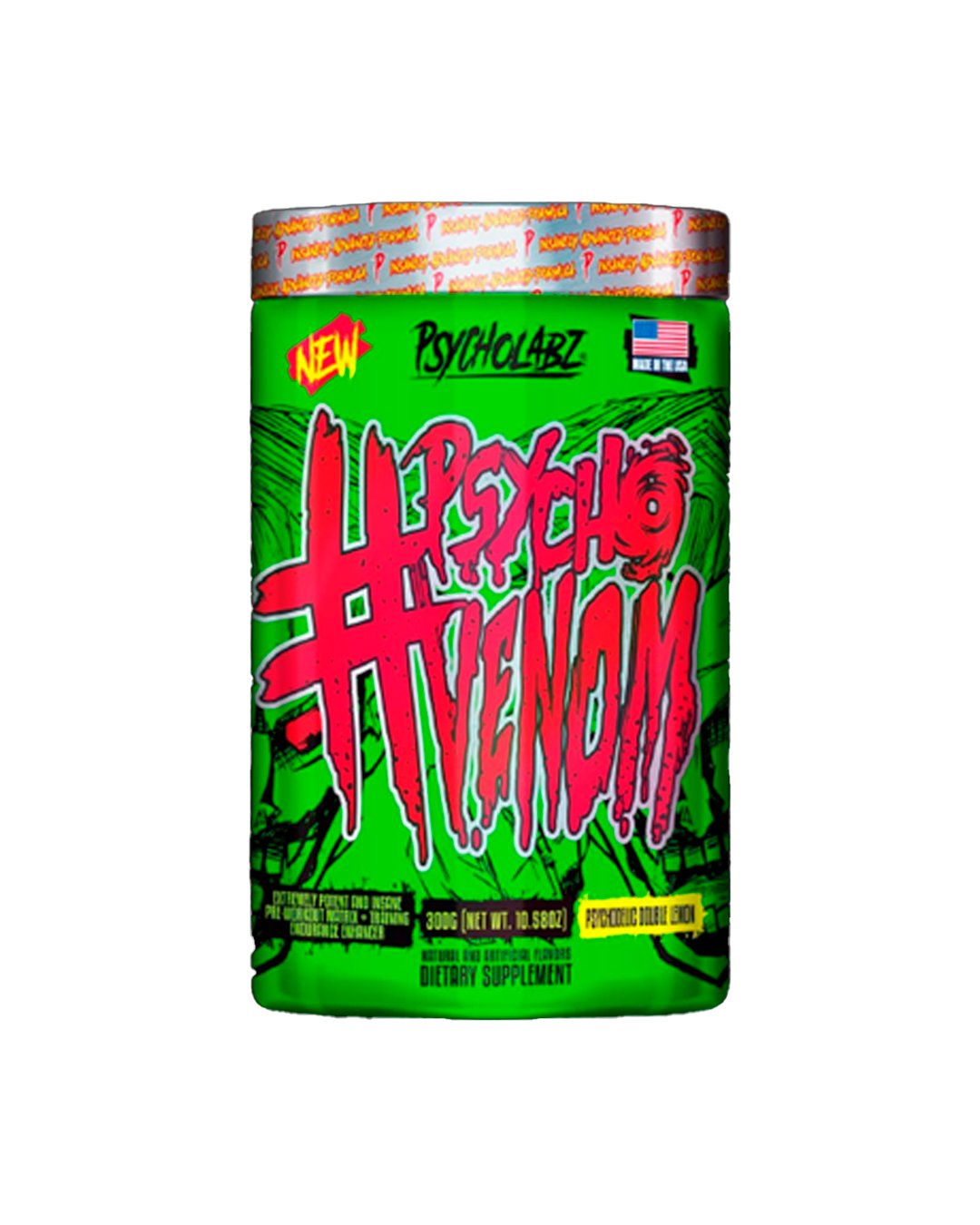 ARNOLD PSYCHO VENOM 300G LEMON | SEVEN NUTRITION & FITNESS