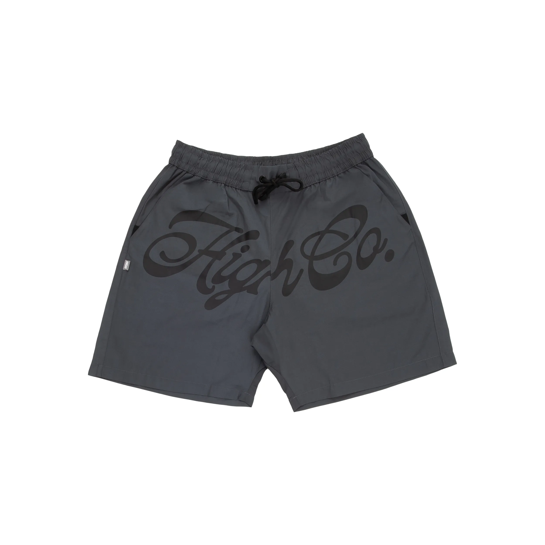SHORT HIGH SCRIPT GREY | DROPSIDE