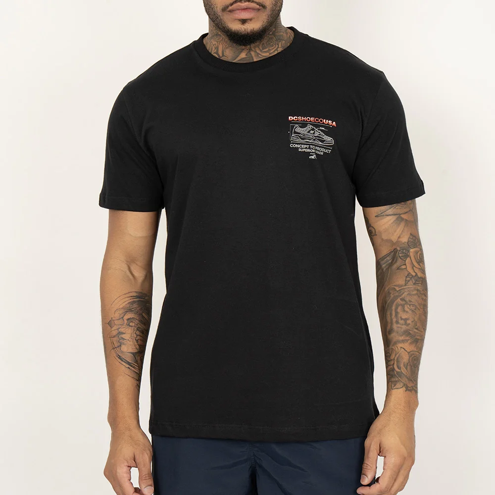Camiseta DC Racing - Preto | Dropside