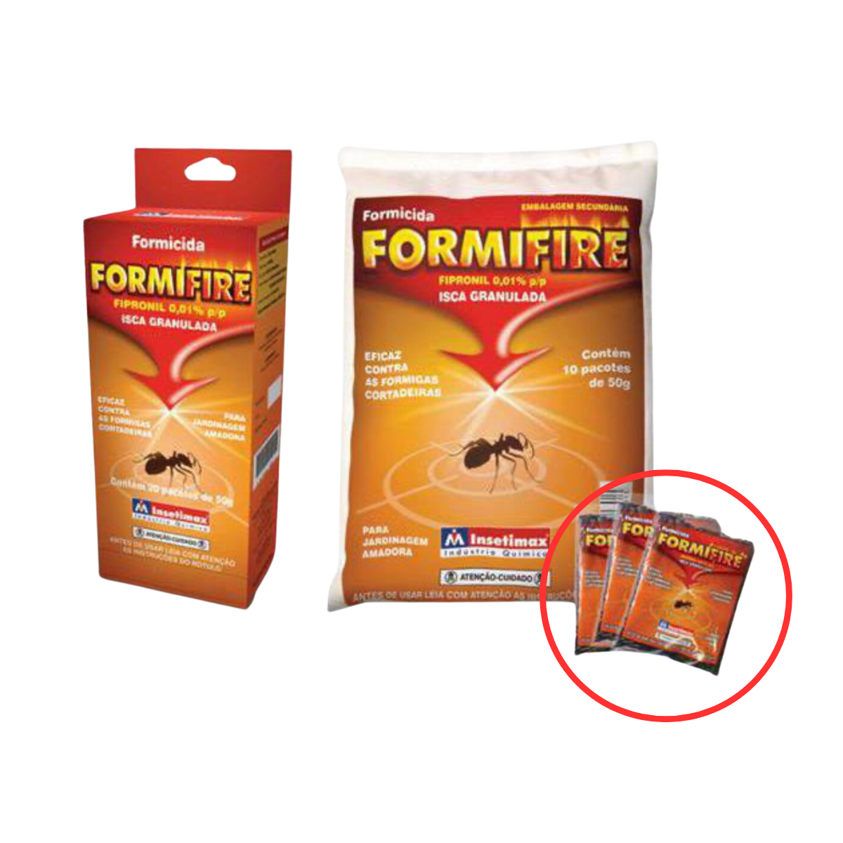 Formicida granulado Formifire S 50g Insetimax